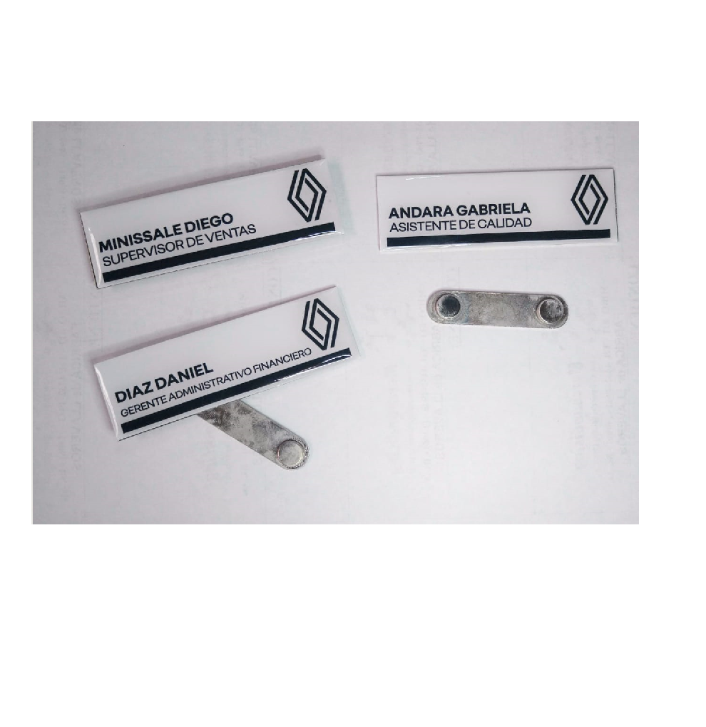 Identificadores 8*2 C/Doble Iman – eb Merchandising